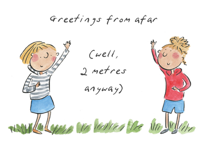 Greetings from afar - Holy Mackerel