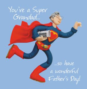 Super Grandad on Fathers Day - Holy Mackerel