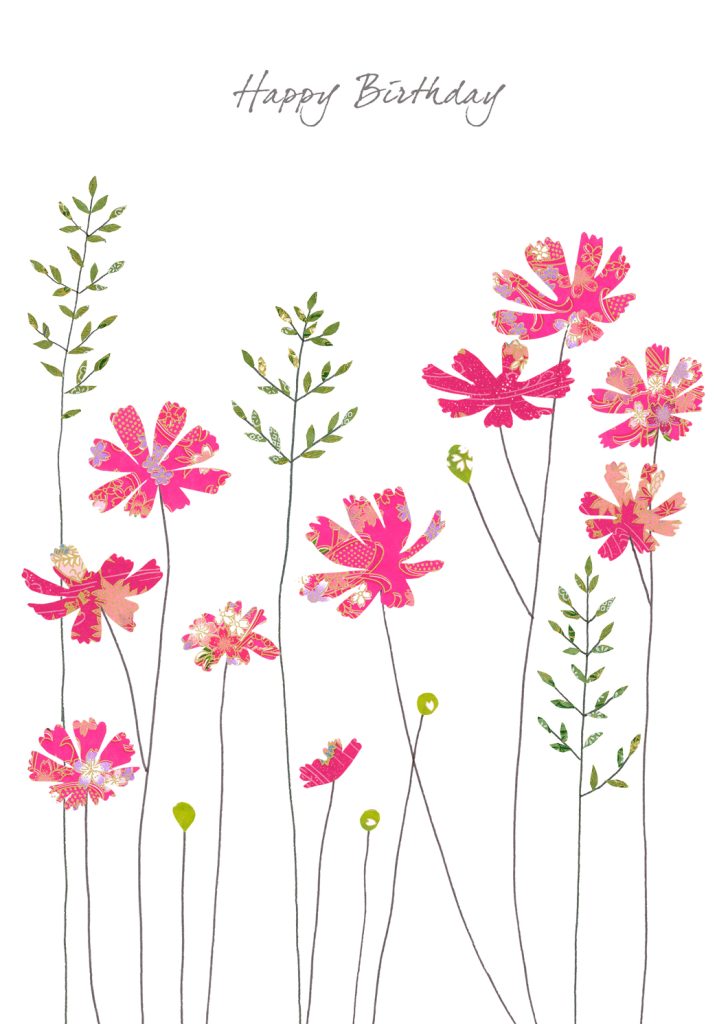 Cosmos Birthday Greeting Card - Holy Mackerel
